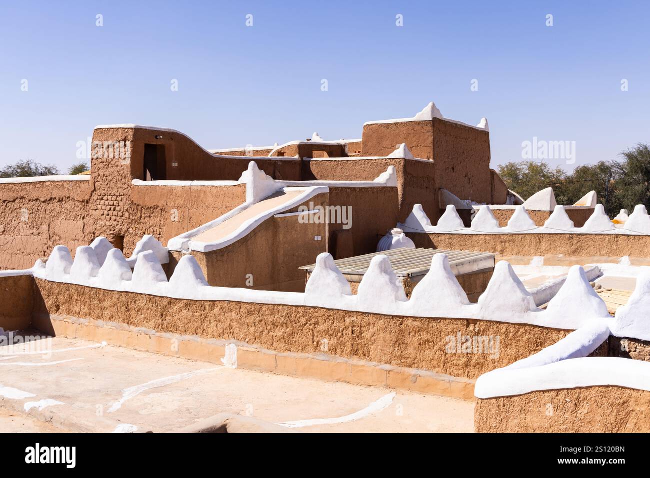 Ushaiger, Ar Riyadh in Saudi Arabia. A traditional restored village ...