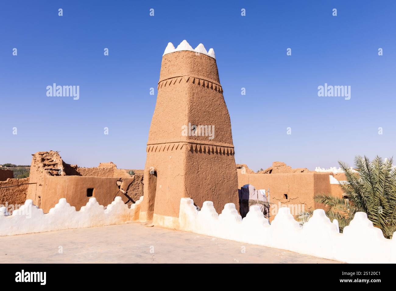 Ushaiger, Ar Riyadh in Saudi Arabia. A traditional restored village ...