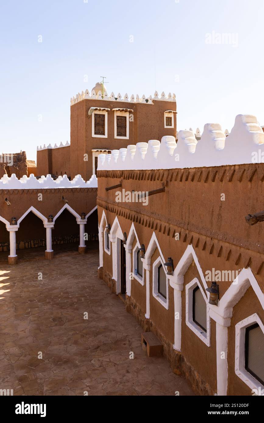 Ushaiger, Ar Riyadh in Saudi Arabia. A traditional restored village ...