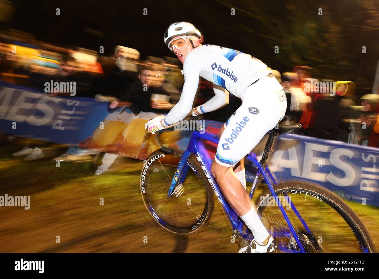 Diegem, Belgium. 30th Dec, 2024. Belgian Thibau Nys pictured in action ...