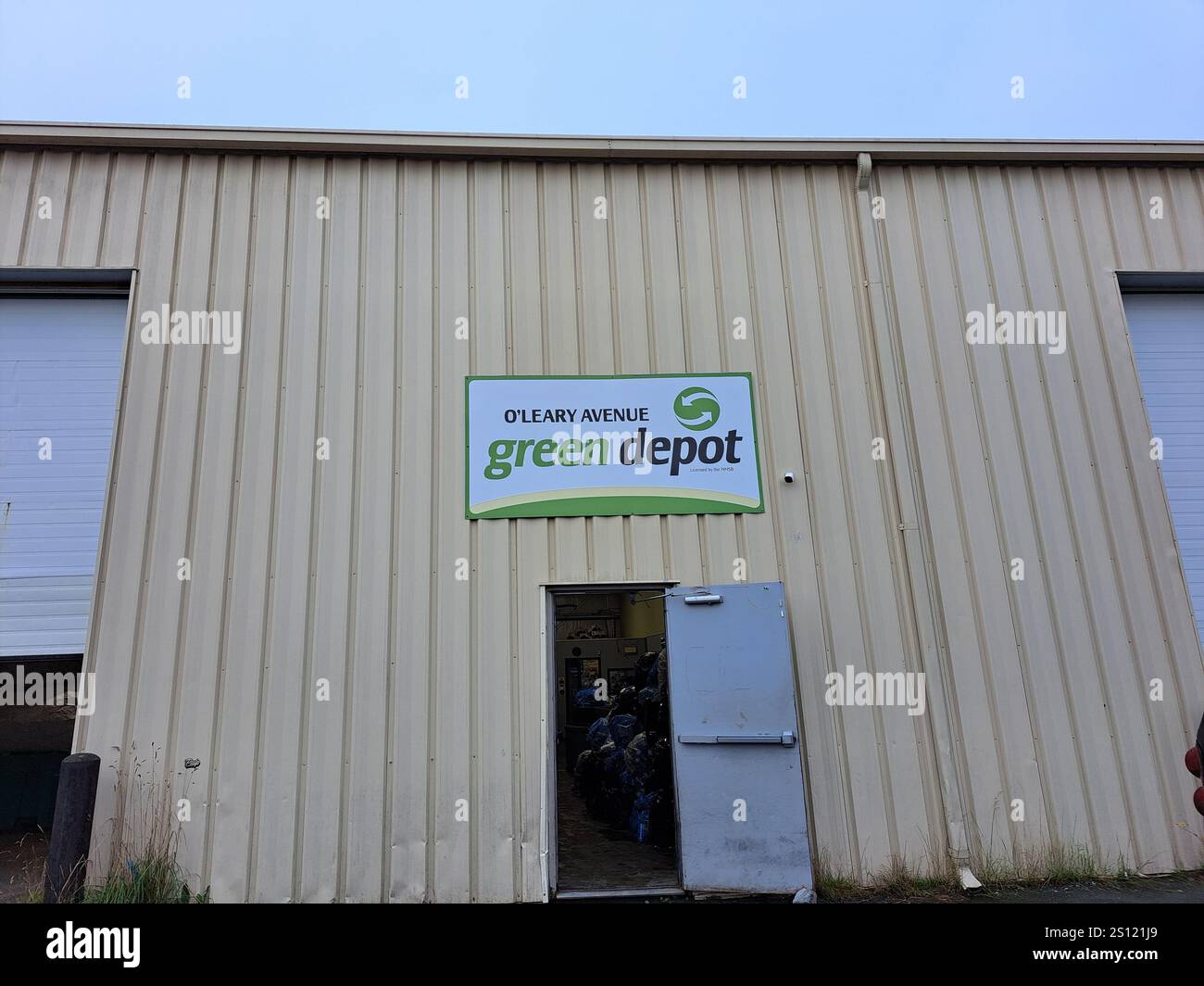 Green Depot sign on O'Leary Avenue in St. John's, Newfoundland ...