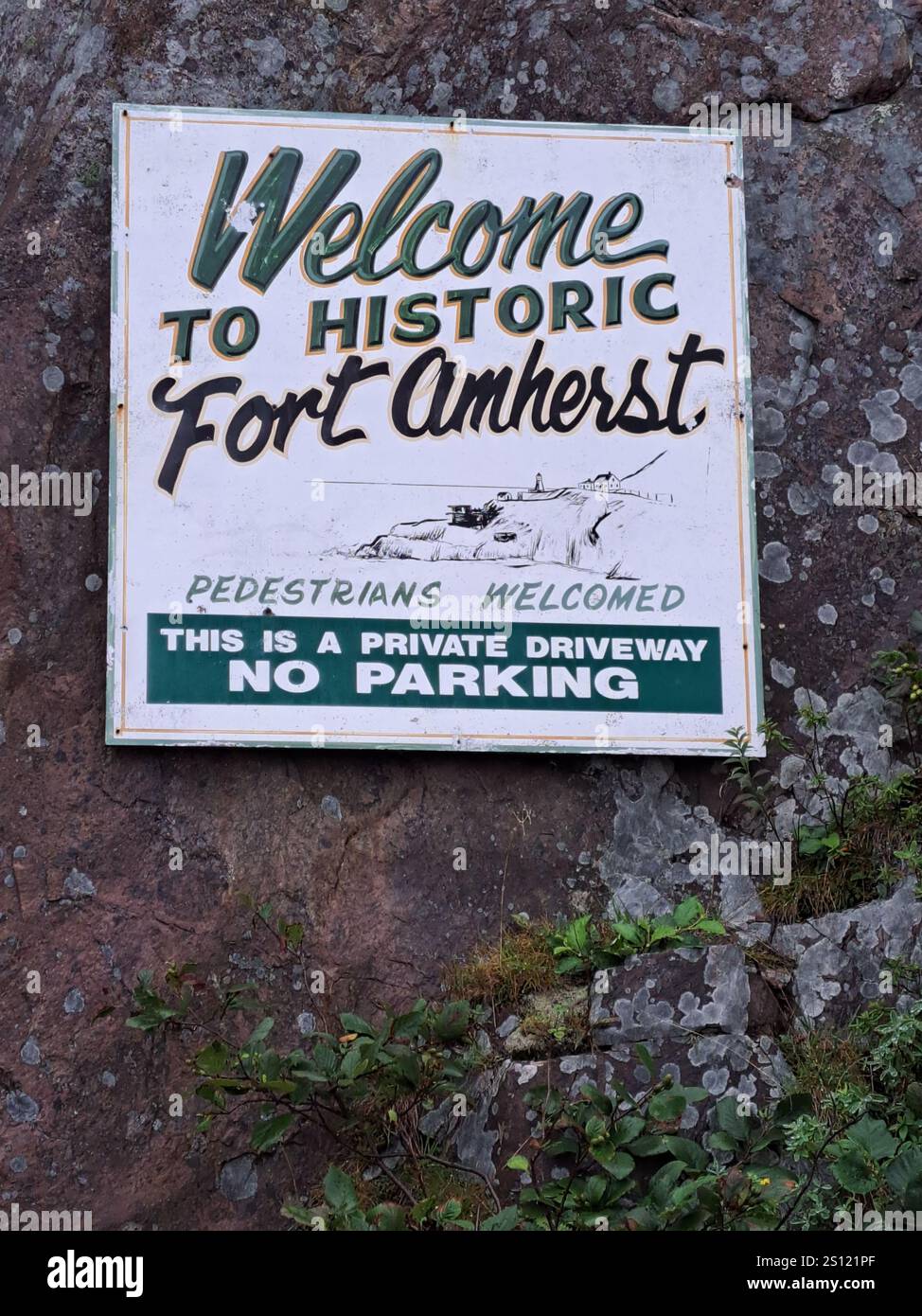 Welcome to Fort Amherst sign in St. John's, Newfoundland & Labrador ...