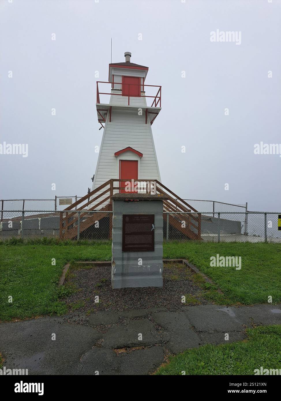 Fort Amherst Lighthouse in St. John's, Newfoundland & Labrador, Canada ...
