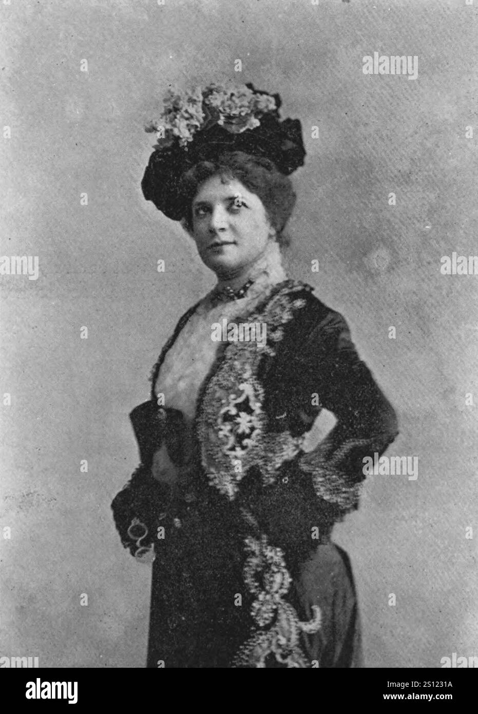 Eugenie Blair, stage actress. Morrison, Chicago Stock Photo - Alamy