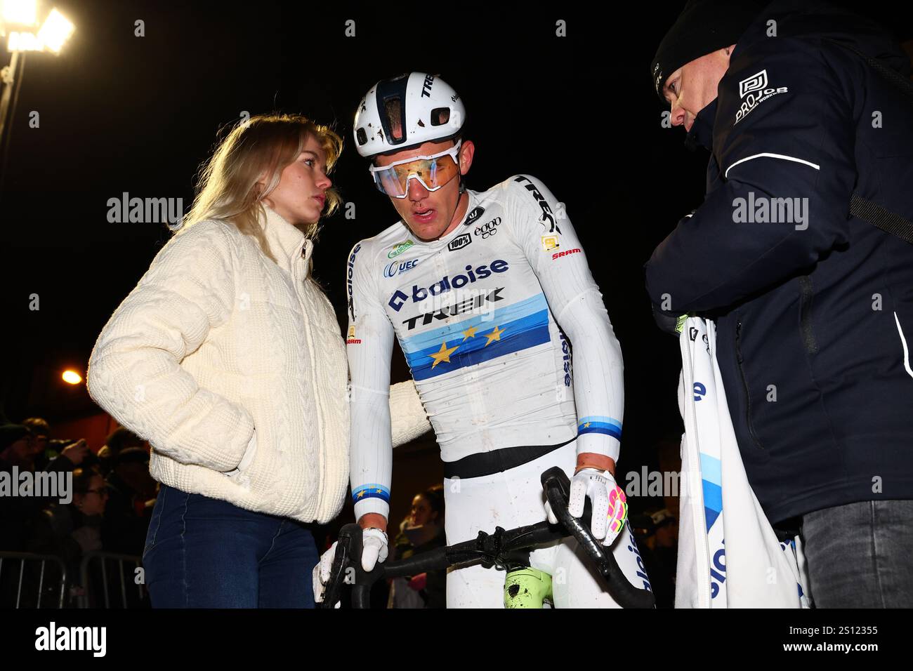 Diegem, Belgium. 30th Dec, 2024. Belgian Thibau Nys pictured after the ...