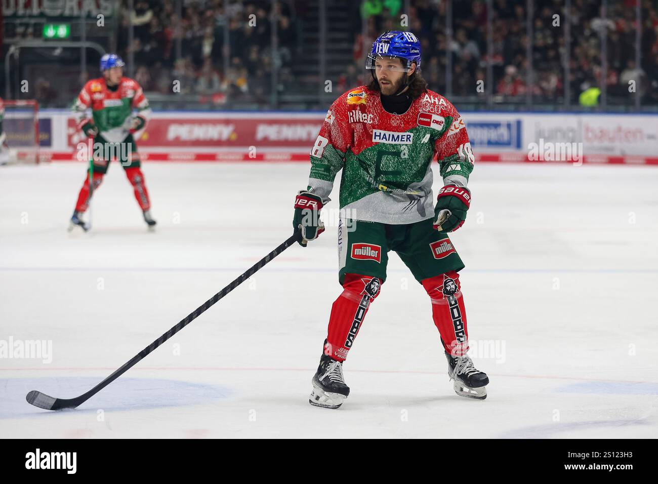Augsburg, Deutschland. 30th Dec, 2024. Anthony Louis (Augsburg Panther ...