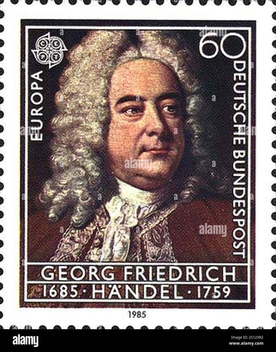 Europa 1985 Deutsche Bundespost 01 Stock Photo - Alamy