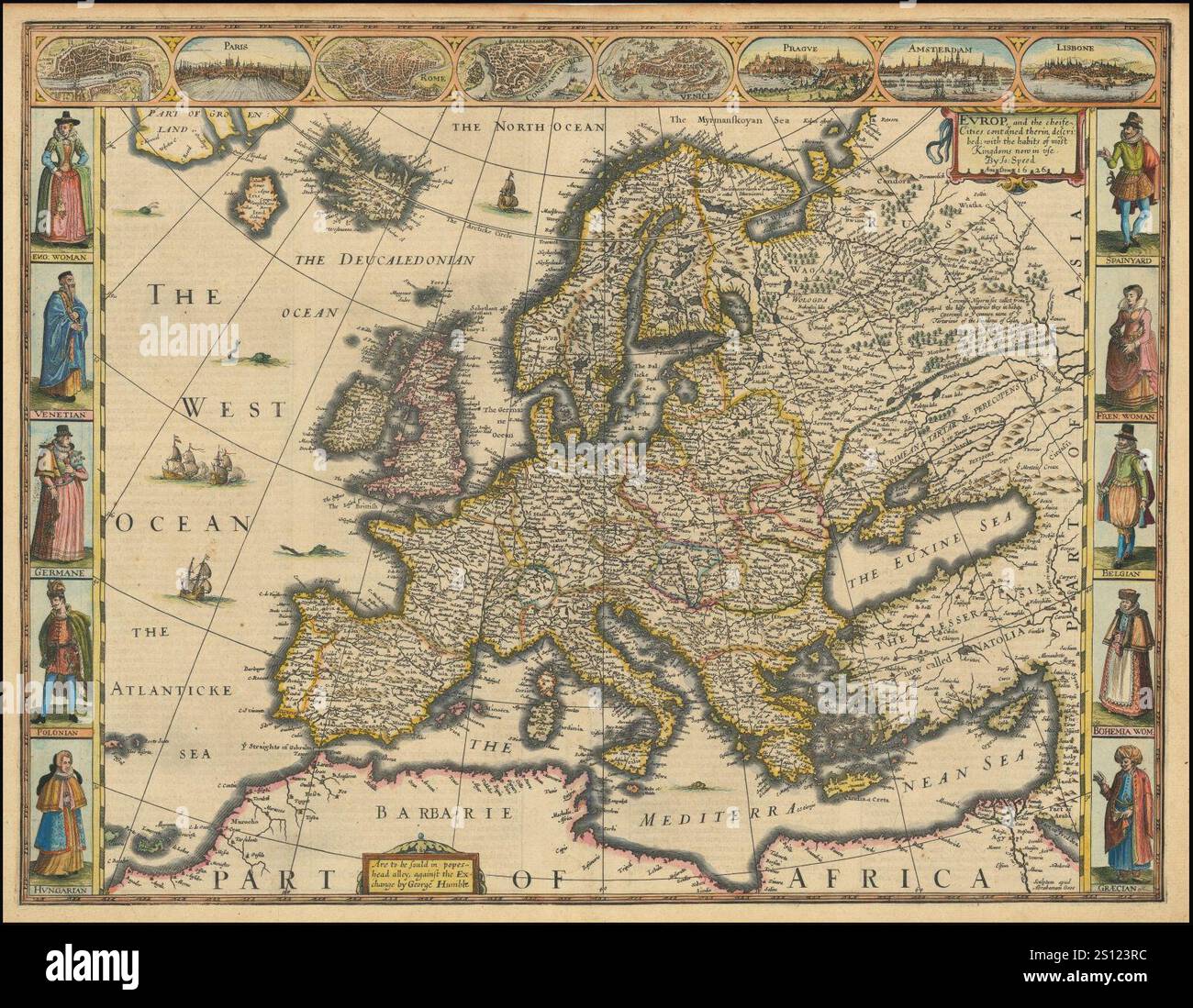 Europ, and the cheife Cities contained therein, described with the ...
