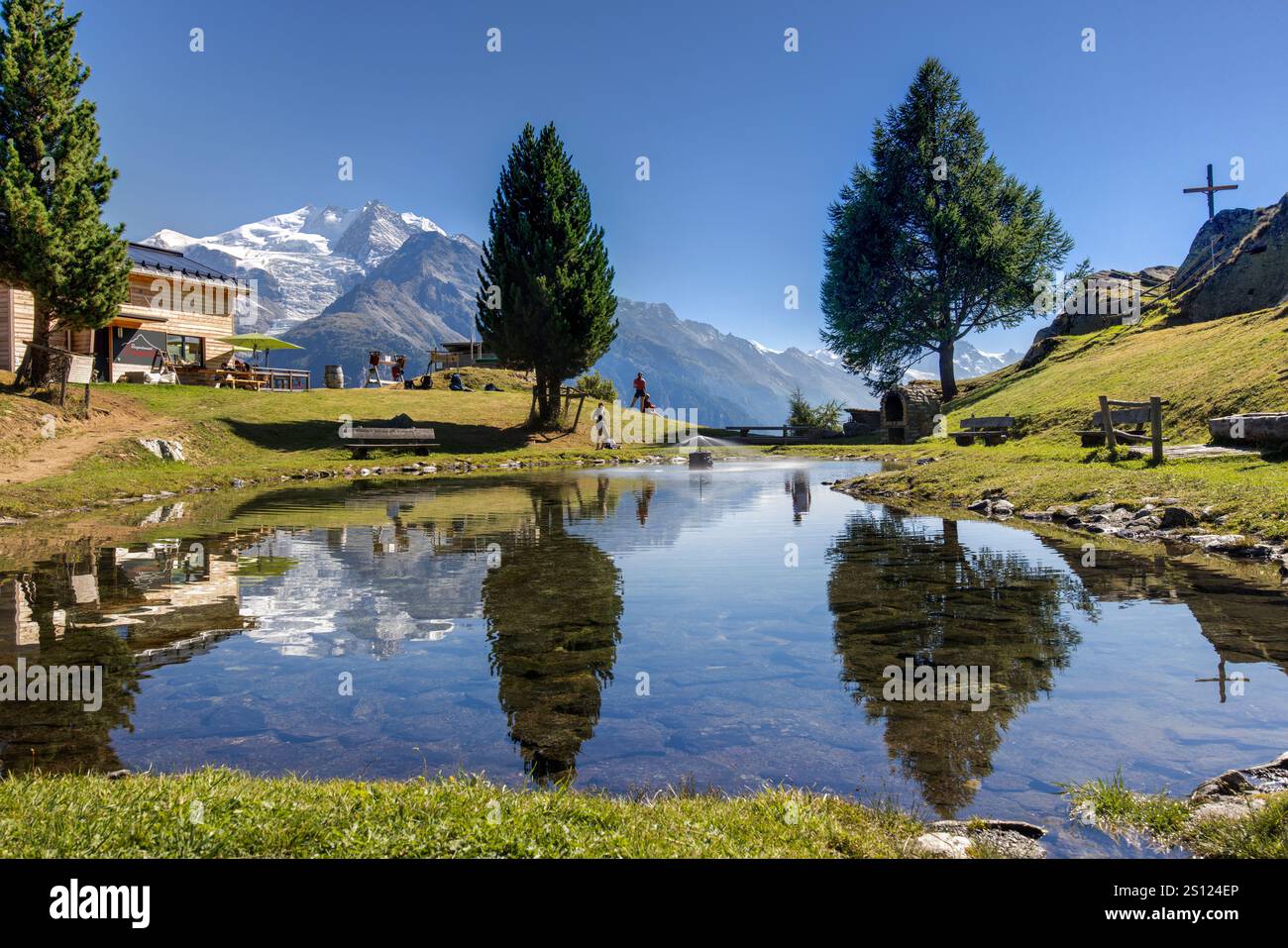 St niklaus village hi-res stock photography and images - Alamy