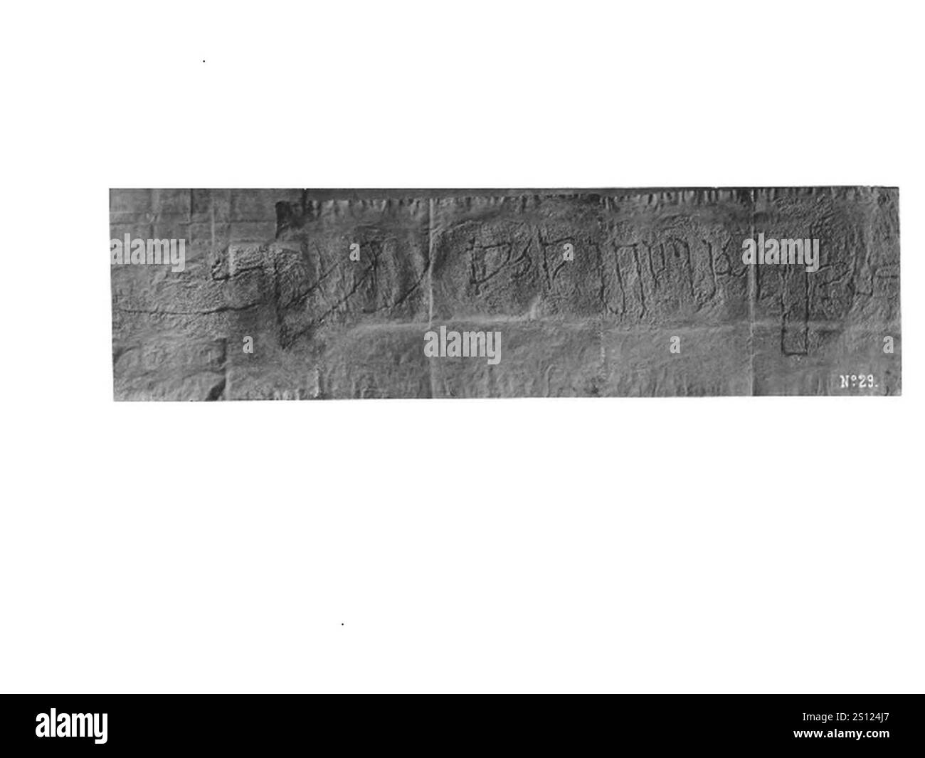 Euting Nabataean inscriptions from Hegra, Al-Ula 29 Stock Photo - Alamy