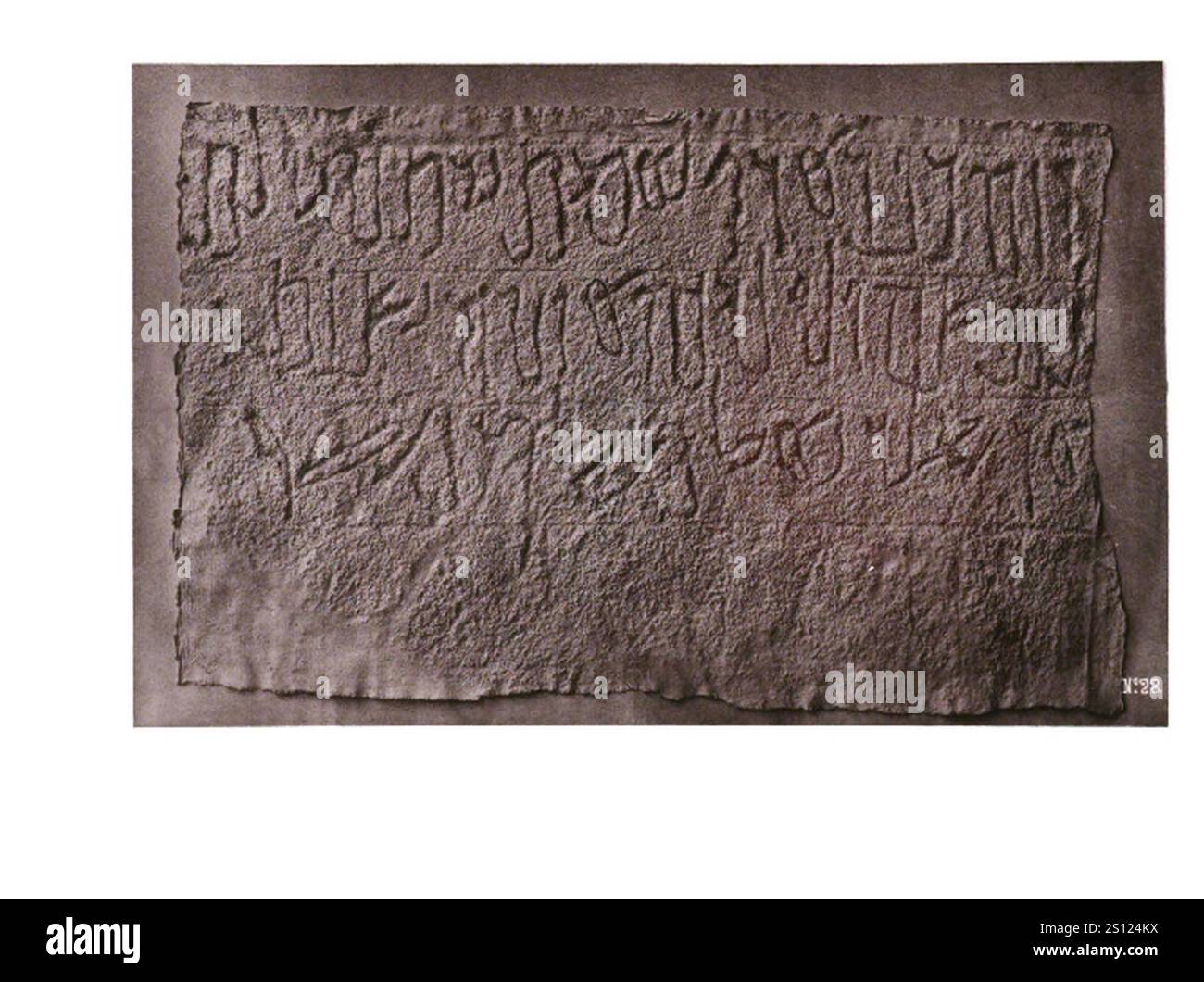 Euting Nabataean inscriptions from Hegra, Al-Ula 28 Stock Photo - Alamy