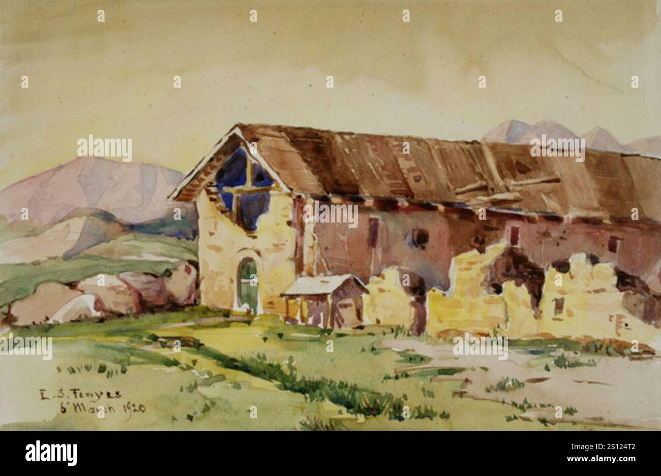 Eva Scott Fényes - The Church of Mission San Fernando Rey De Espana ...