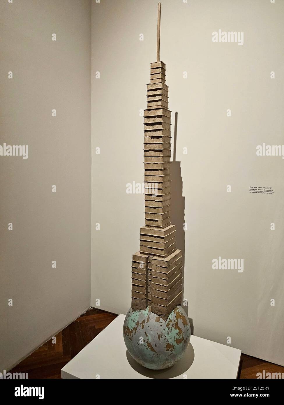 Mexico City, Mexico - Jul 12 2024: Exhibition "Demian Ortega: Pico y ...