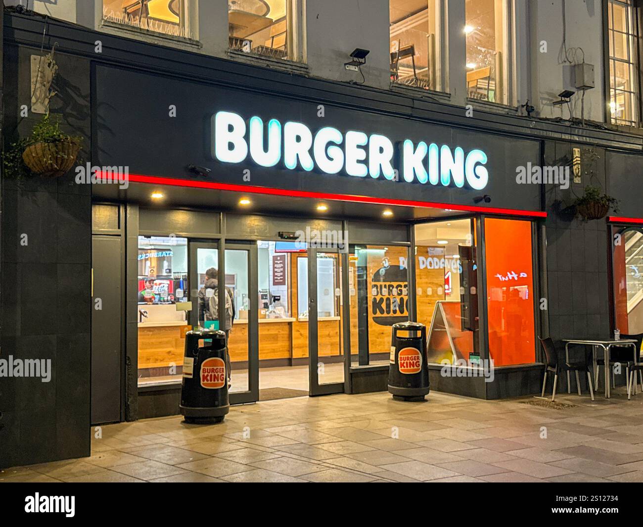 Cardiff, Wales - 10 November 2024: Front exterior view of a branch of ...