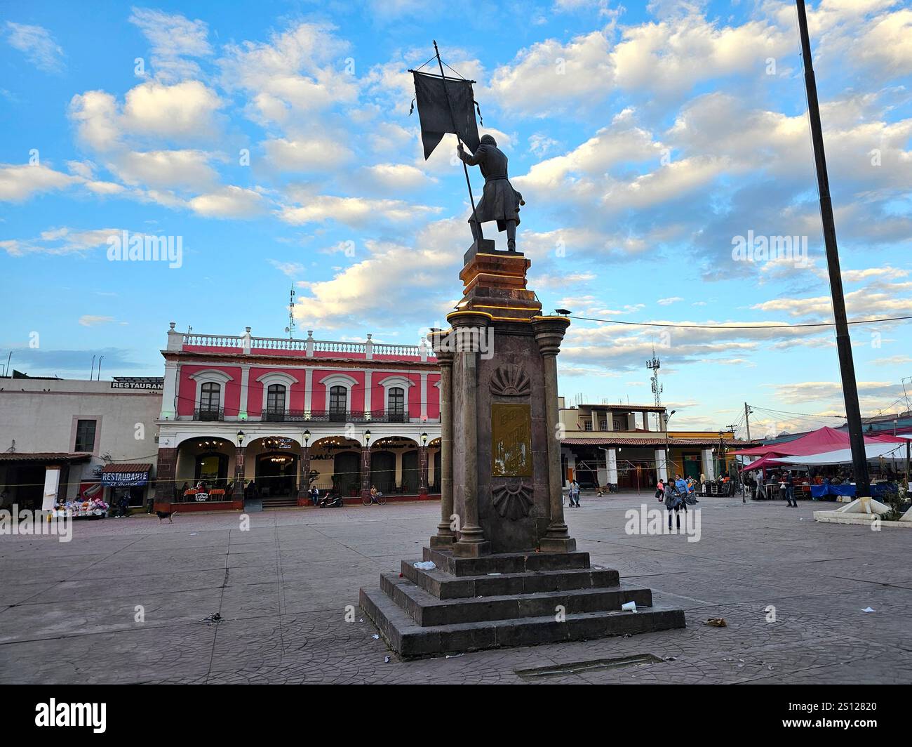 Otumba, Edomex, Mexico - Feb 14 2024: Otumba, magical town in the state ...