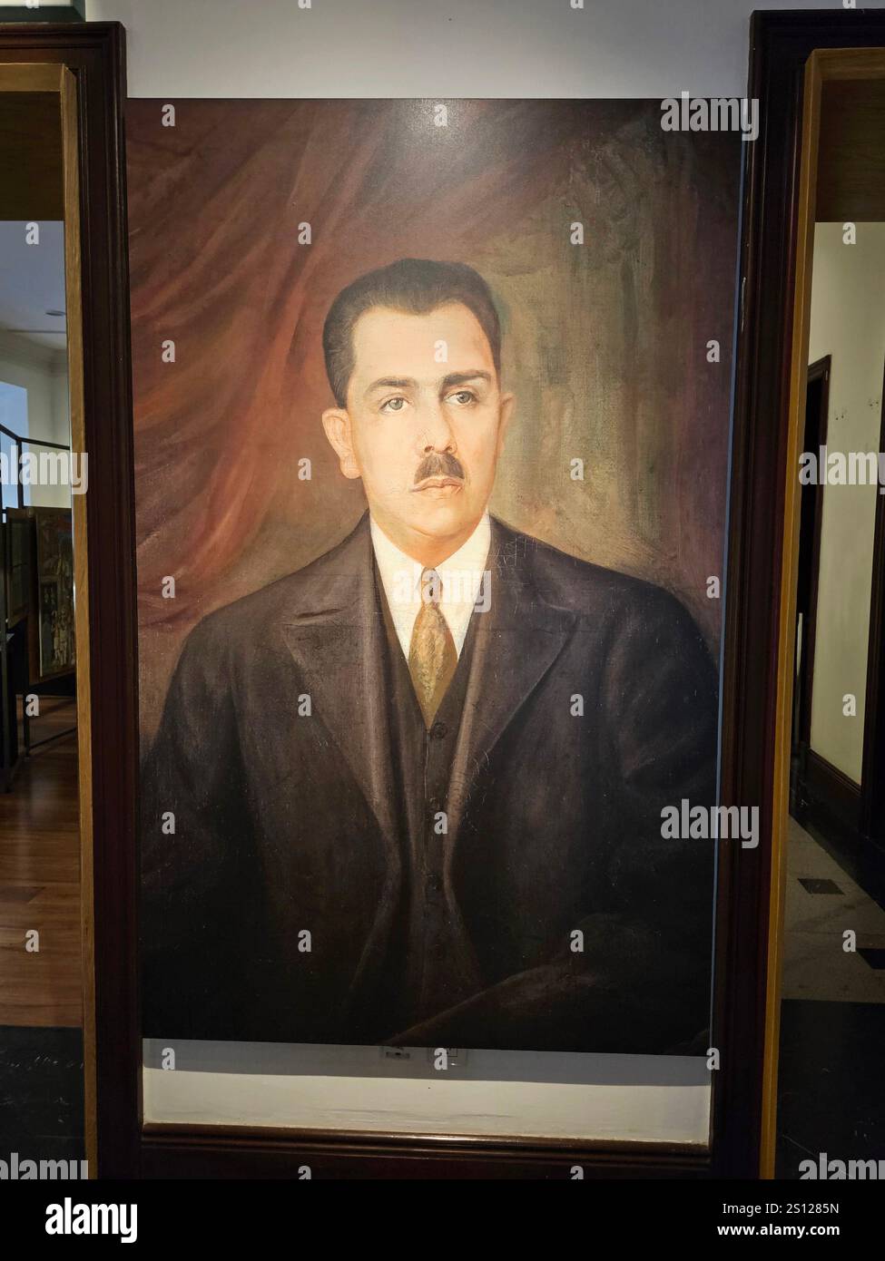 Mexico City, Mexico - Feb 7 2024: Lazaro Cardenas Presidential House ...