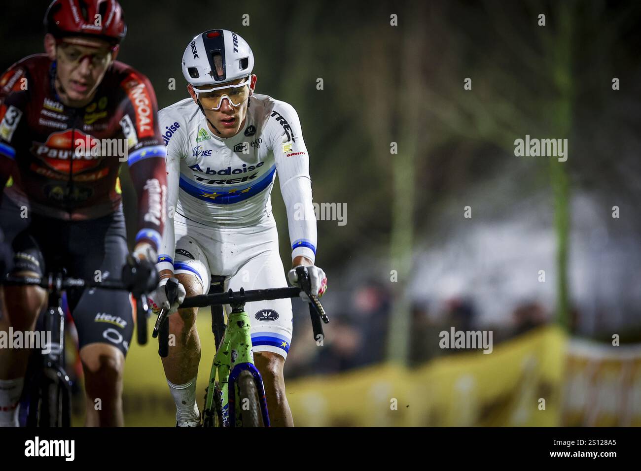 Diegem, Belgium. 30th Dec, 2024. Belgian Thibau Nys pictured in action ...