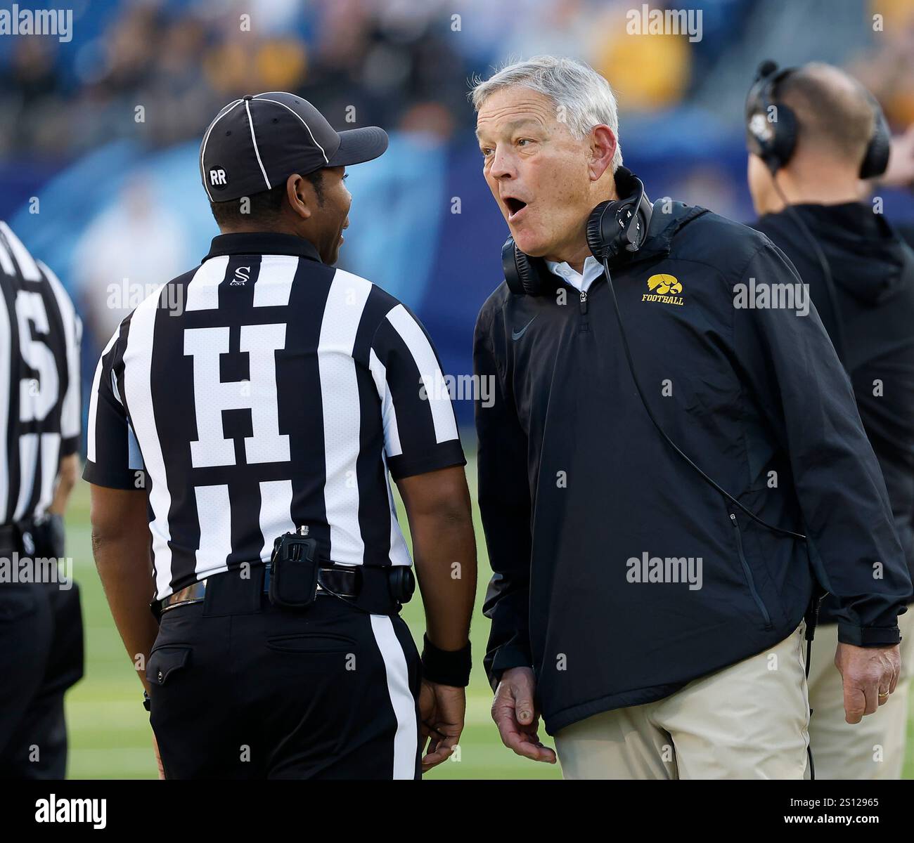 Nashville, TN, USA. 30th Dec, 2024. Iowa Hawkeyes Head Coach Kirk ...