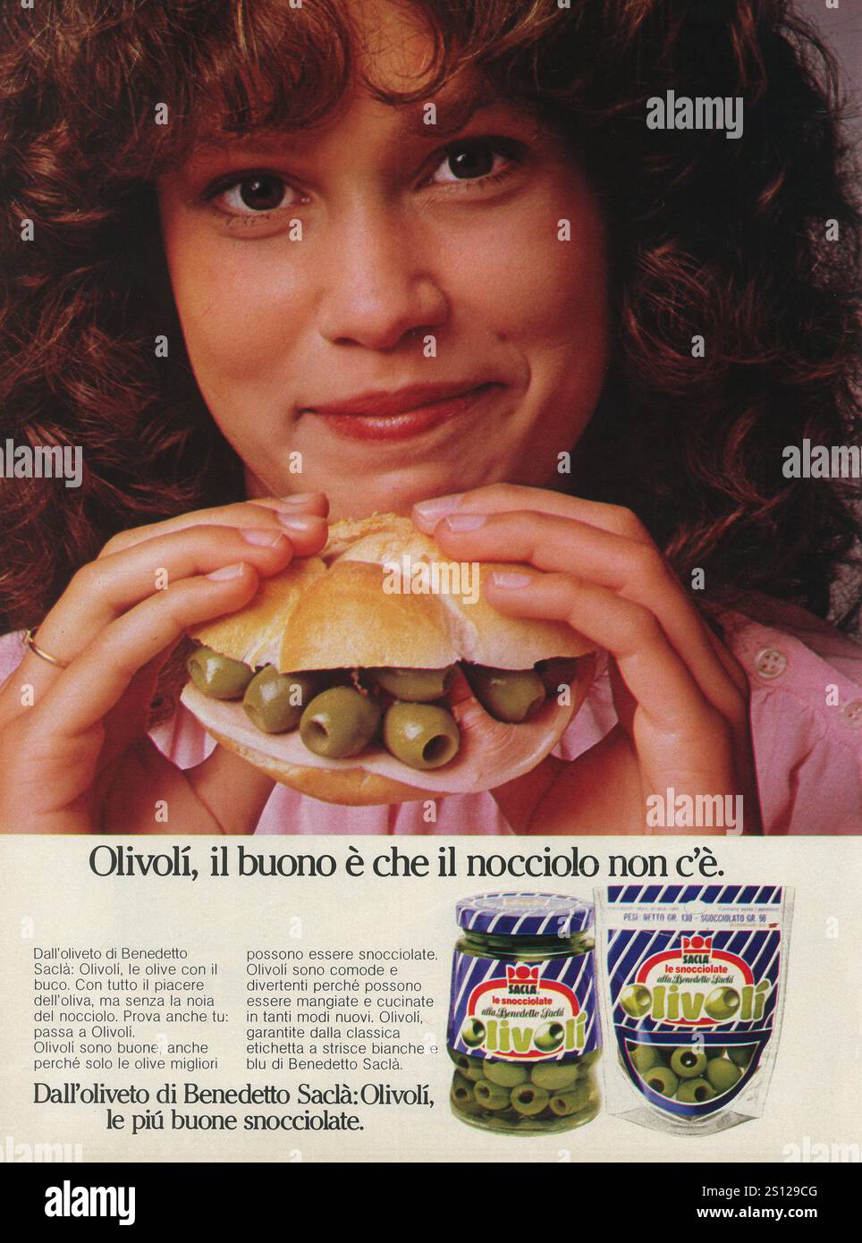 Italian food ad vintage hi-res stock photography and images - Alamy