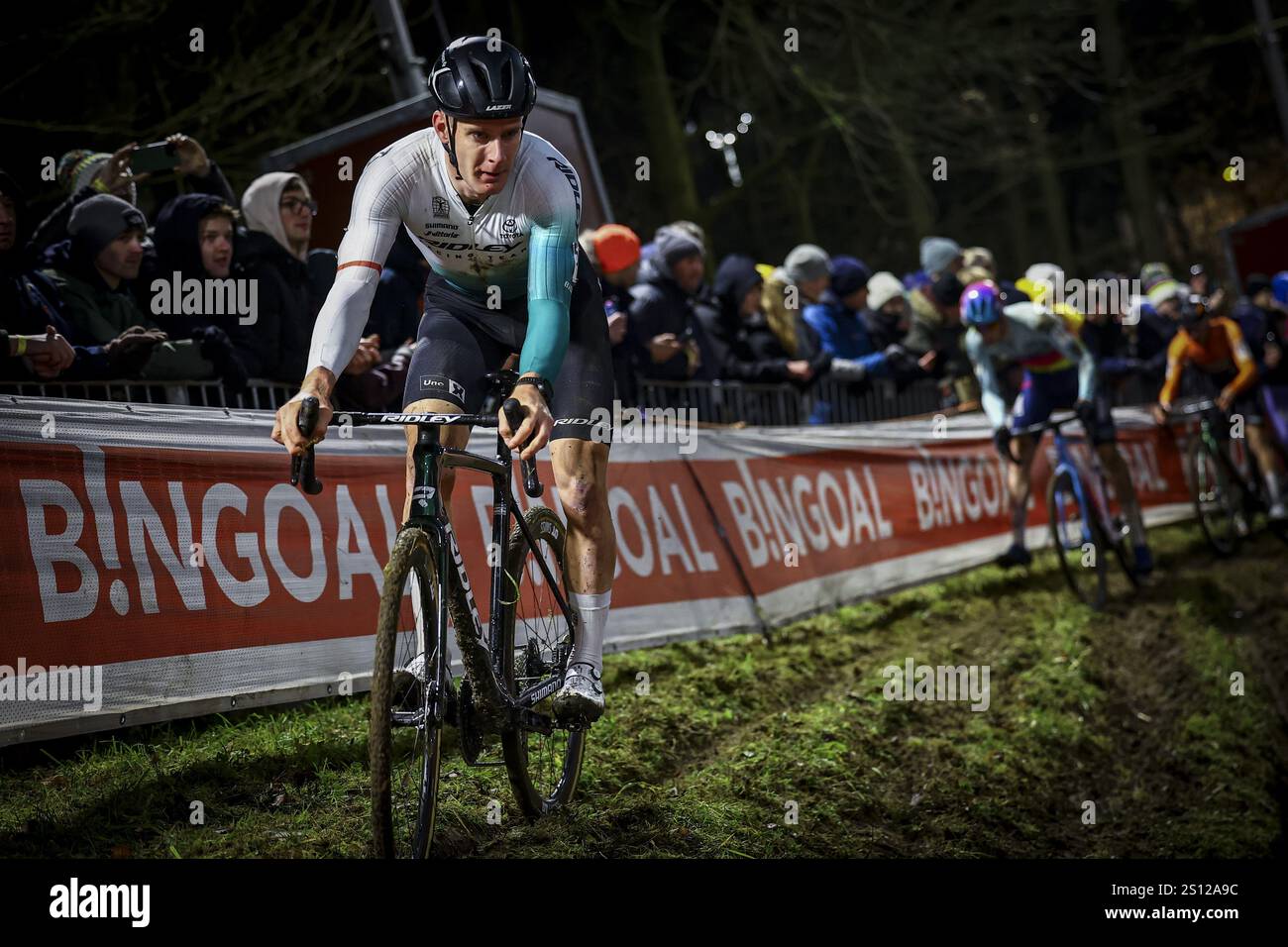 Diegem, Belgium. 30th Dec, 2024. Belgian Daan Soete pictured in action ...