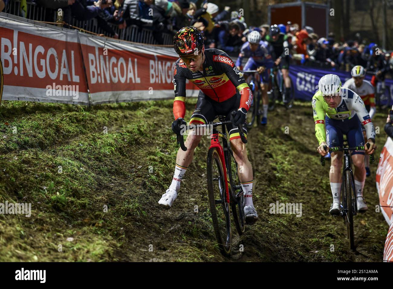 Diegem, Belgium. 30th Dec, 2024. Belgian Eli Iserbyt pictured in action ...