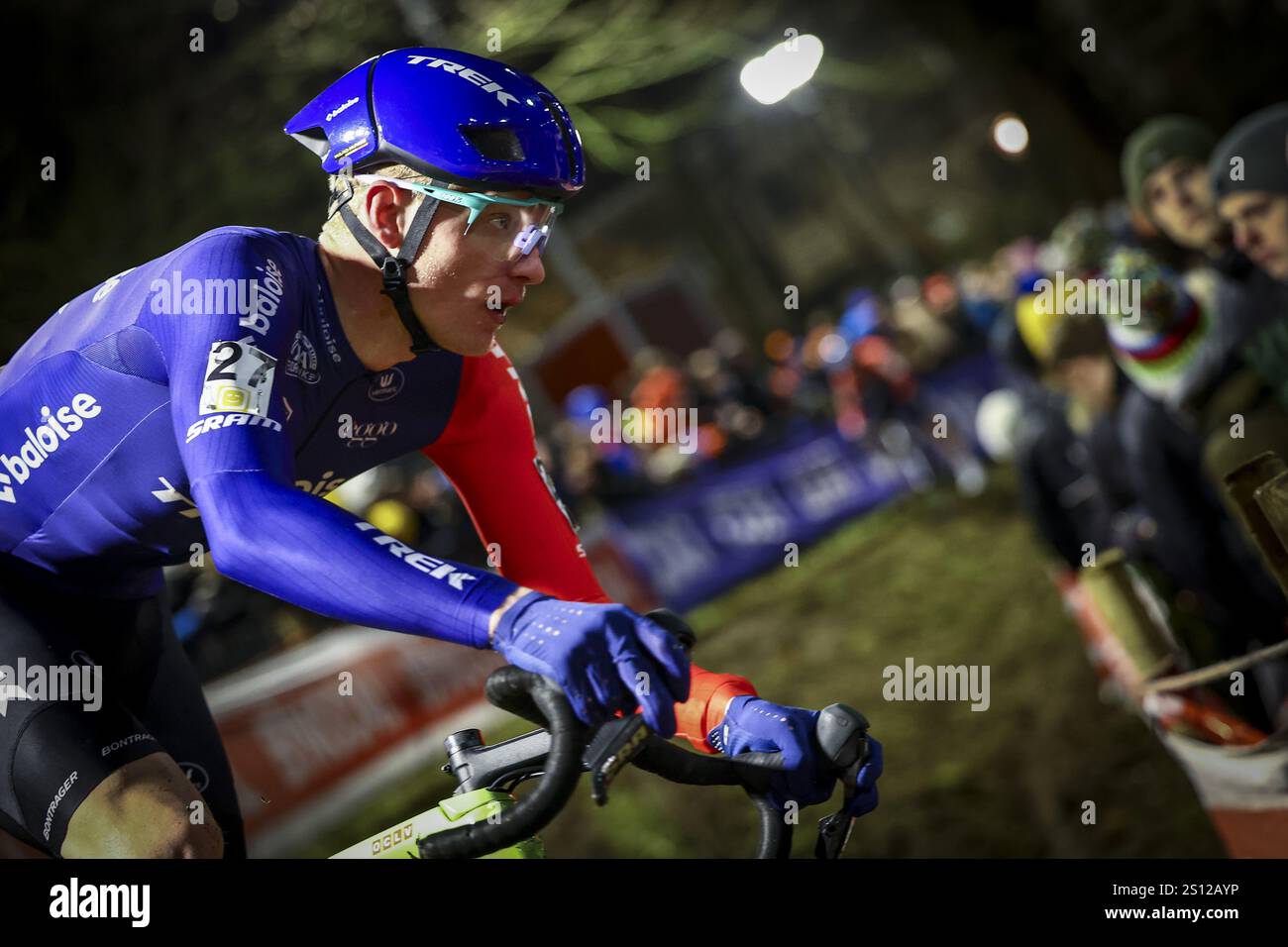 Diegem, Belgium. 30th Dec, 2024. Belgian Ward Huybs pictured in action ...