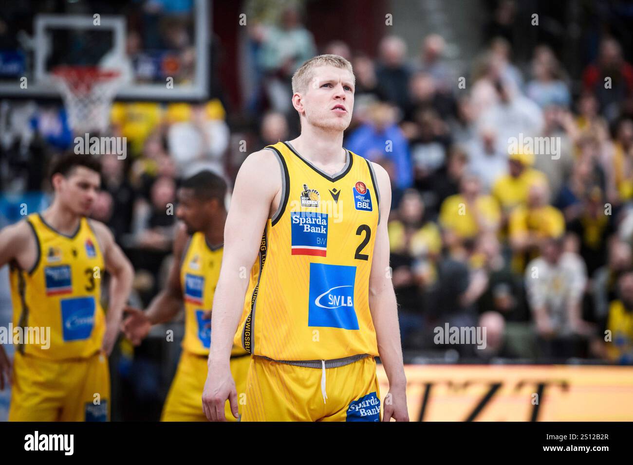 Ludwigsburg, Deutschland. 30th Dec, 2024. Jacob Patrick (MHP Riesen ...