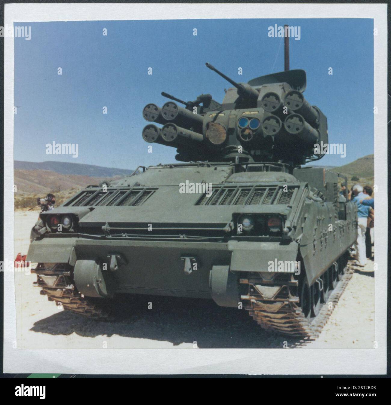 FAAD Trial Vehicle (ADATS on Badley Fighting Vehicle Chassis Stock ...