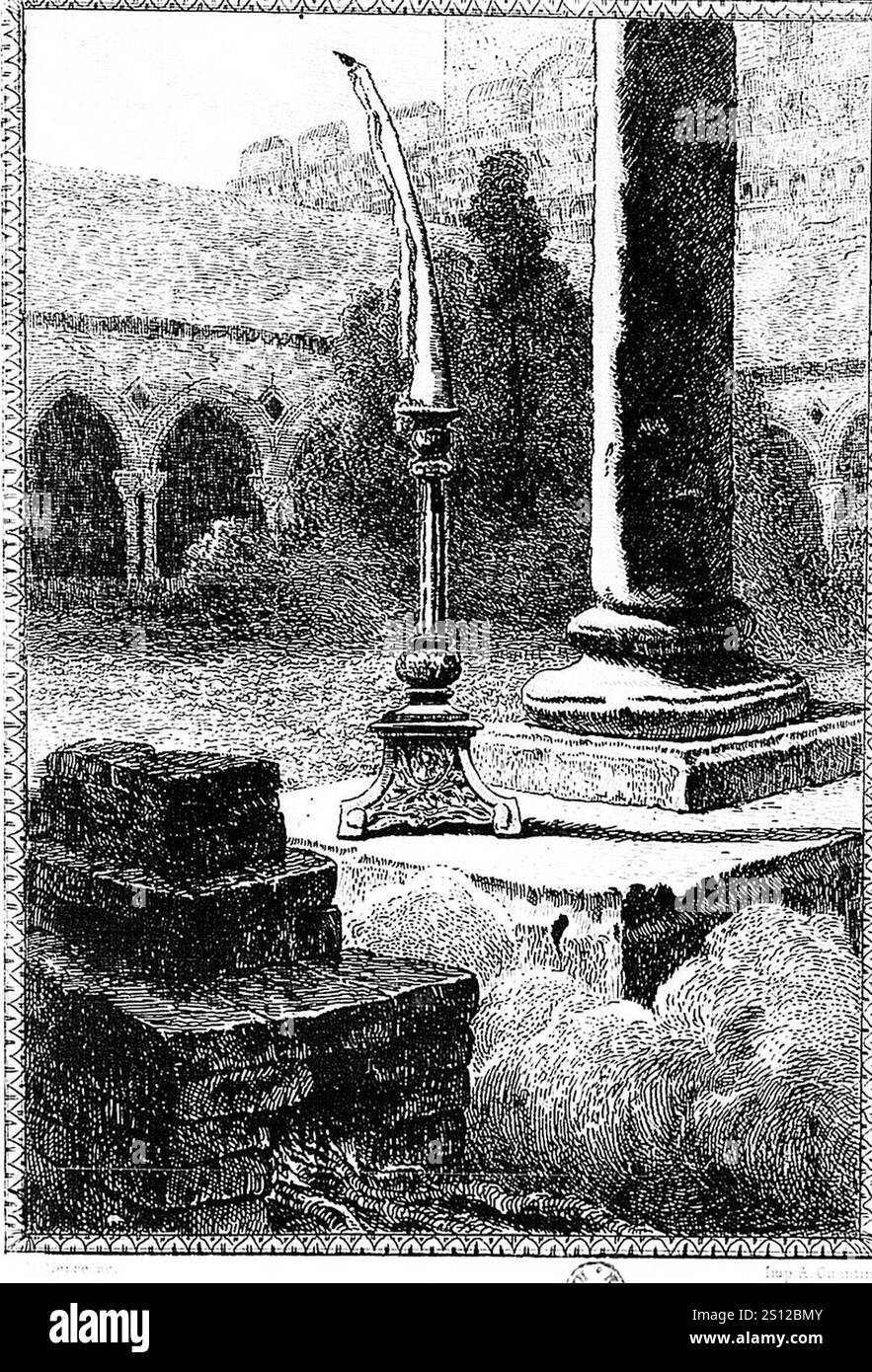 Fables de La Fontaine - Auguste Delierre - Le Cierge Stock Photo - Alamy