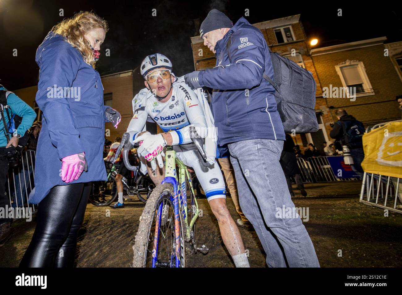 Diegem, Belgium. 30th Dec, 2024. Belgian Thibau Nys pictured after the ...