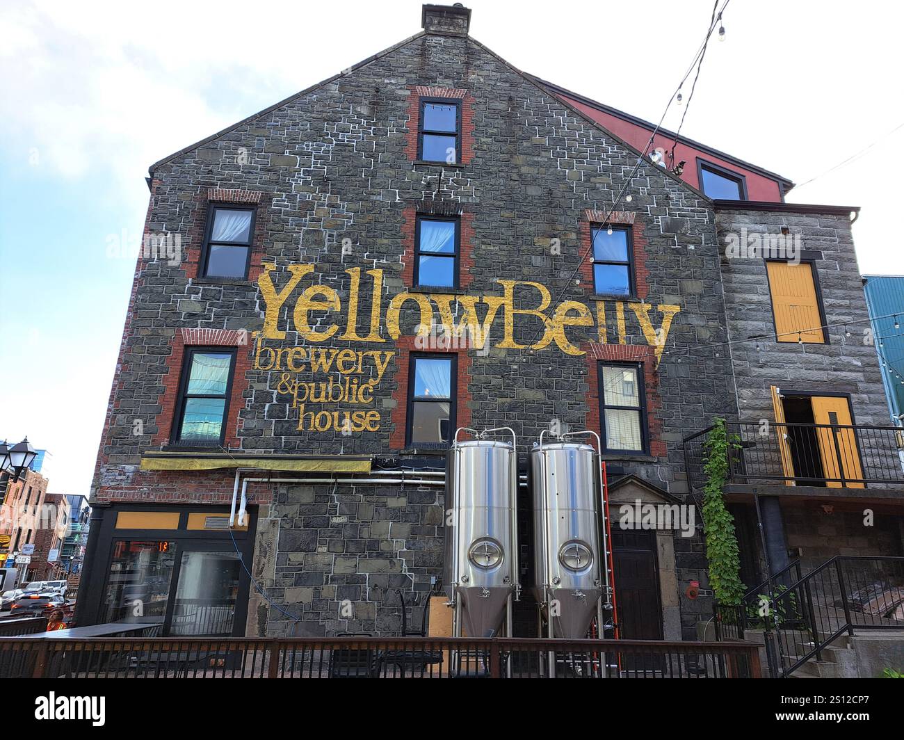 Yellow Belly Brewery on George Street in St. John's, Newfoundland ...