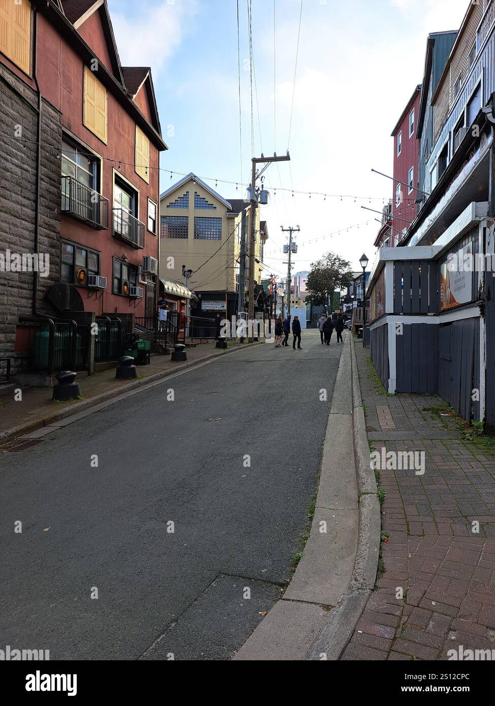 George Street in St. John's, Newfoundland & Labrador, Canada Stock ...