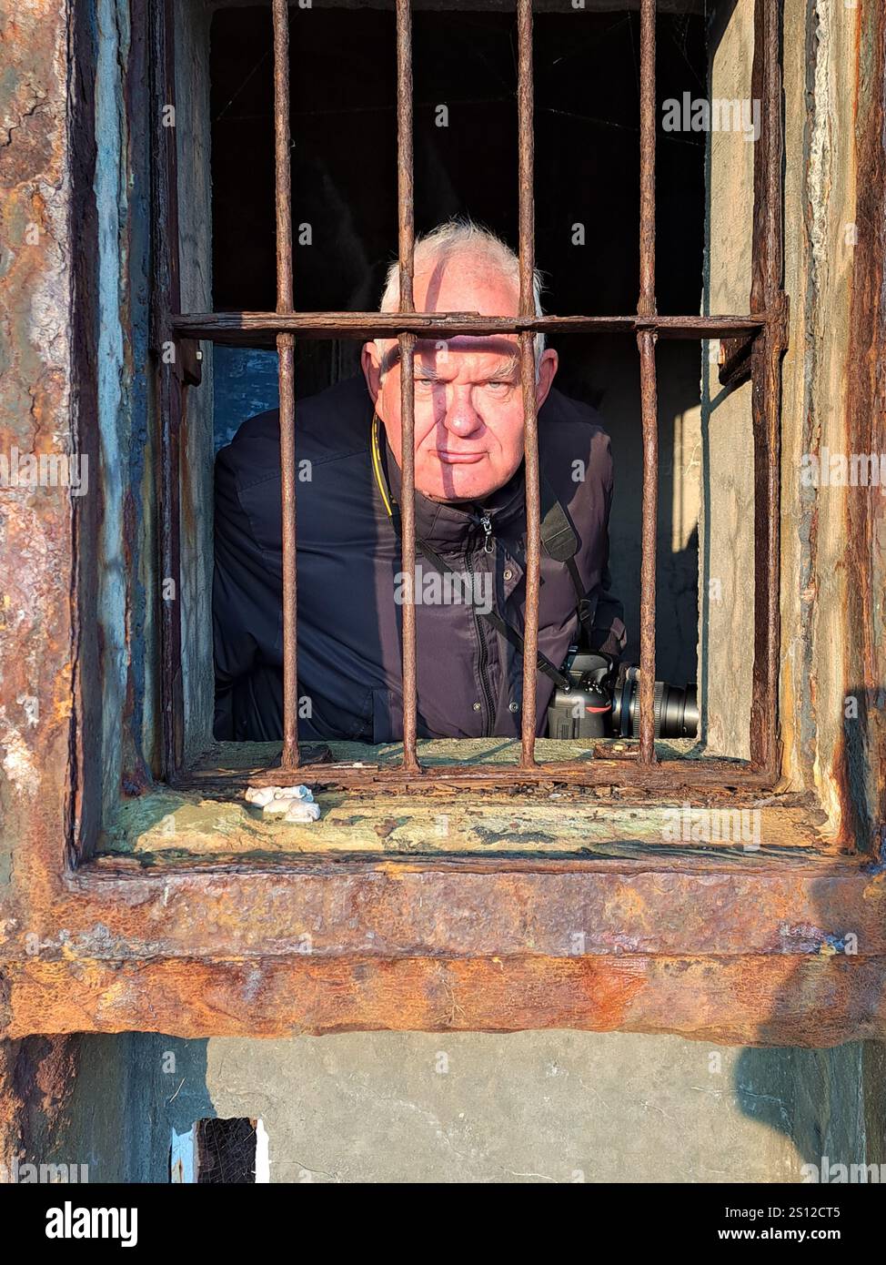 Jail at WWII bunker at Cape Spear Lighthouse National Historic Site in ...
