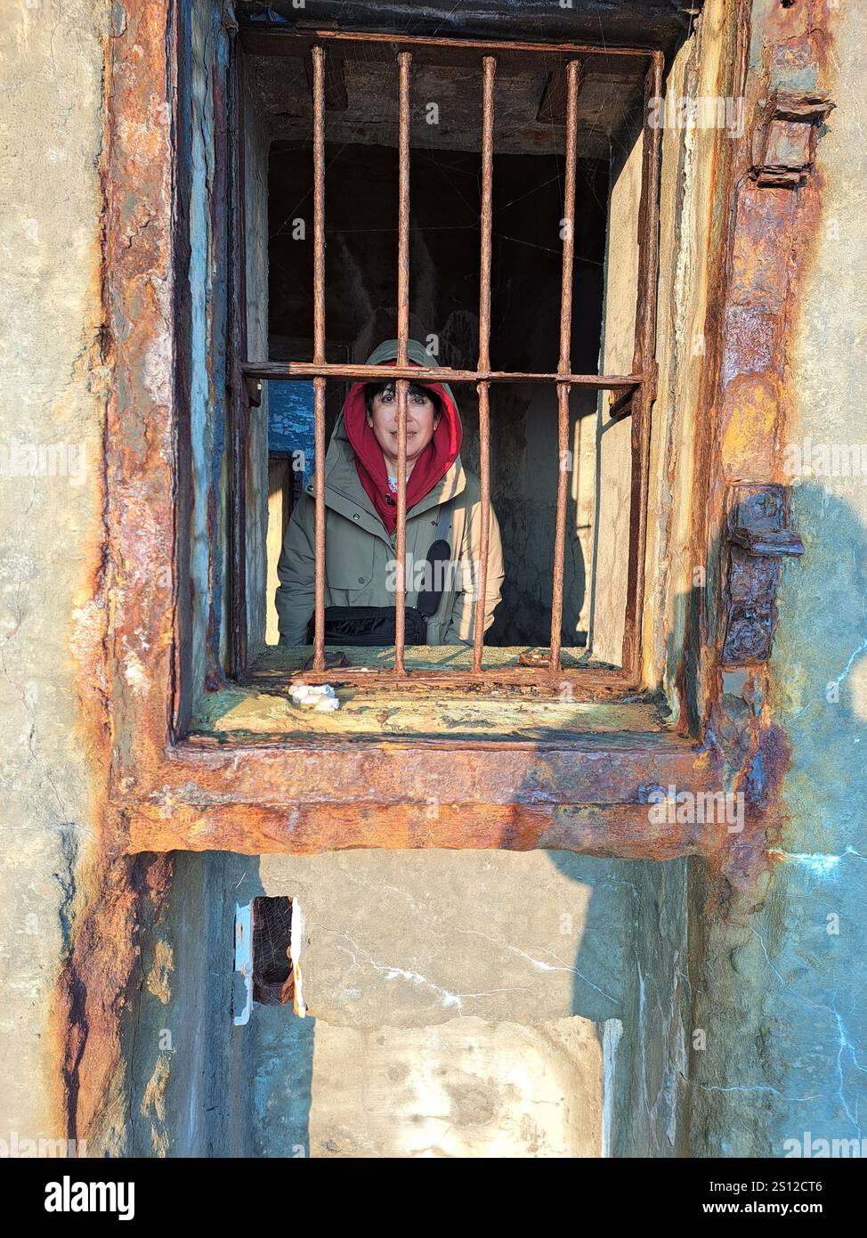Jail at WWII bunker at Cape Spear Lighthouse National Historic Site in ...