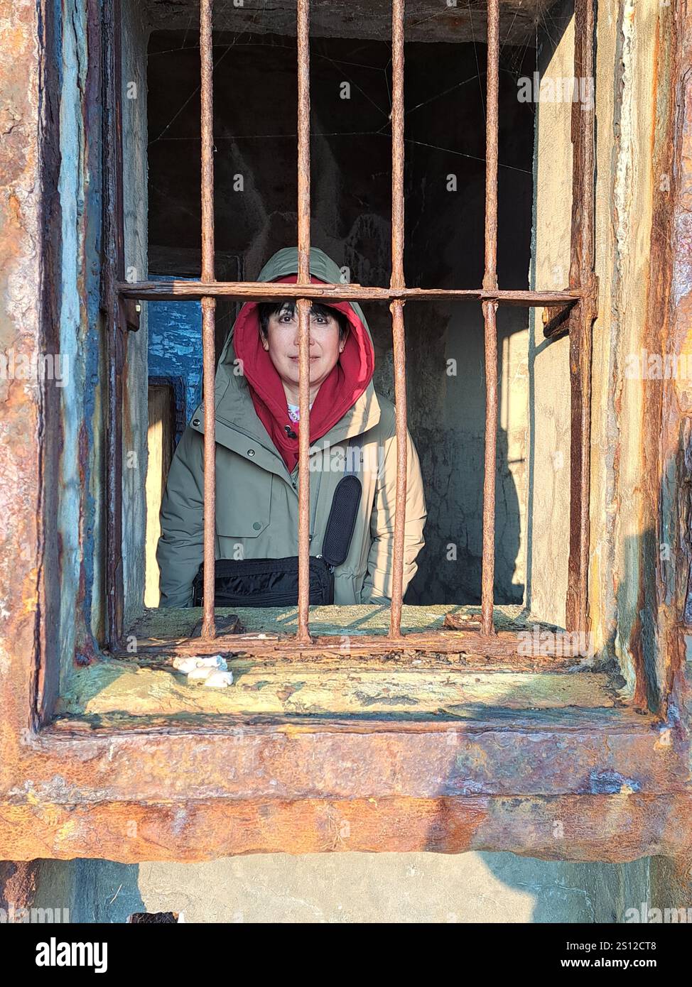 Jail at WWII bunker at Cape Spear Lighthouse National Historic Site in ...