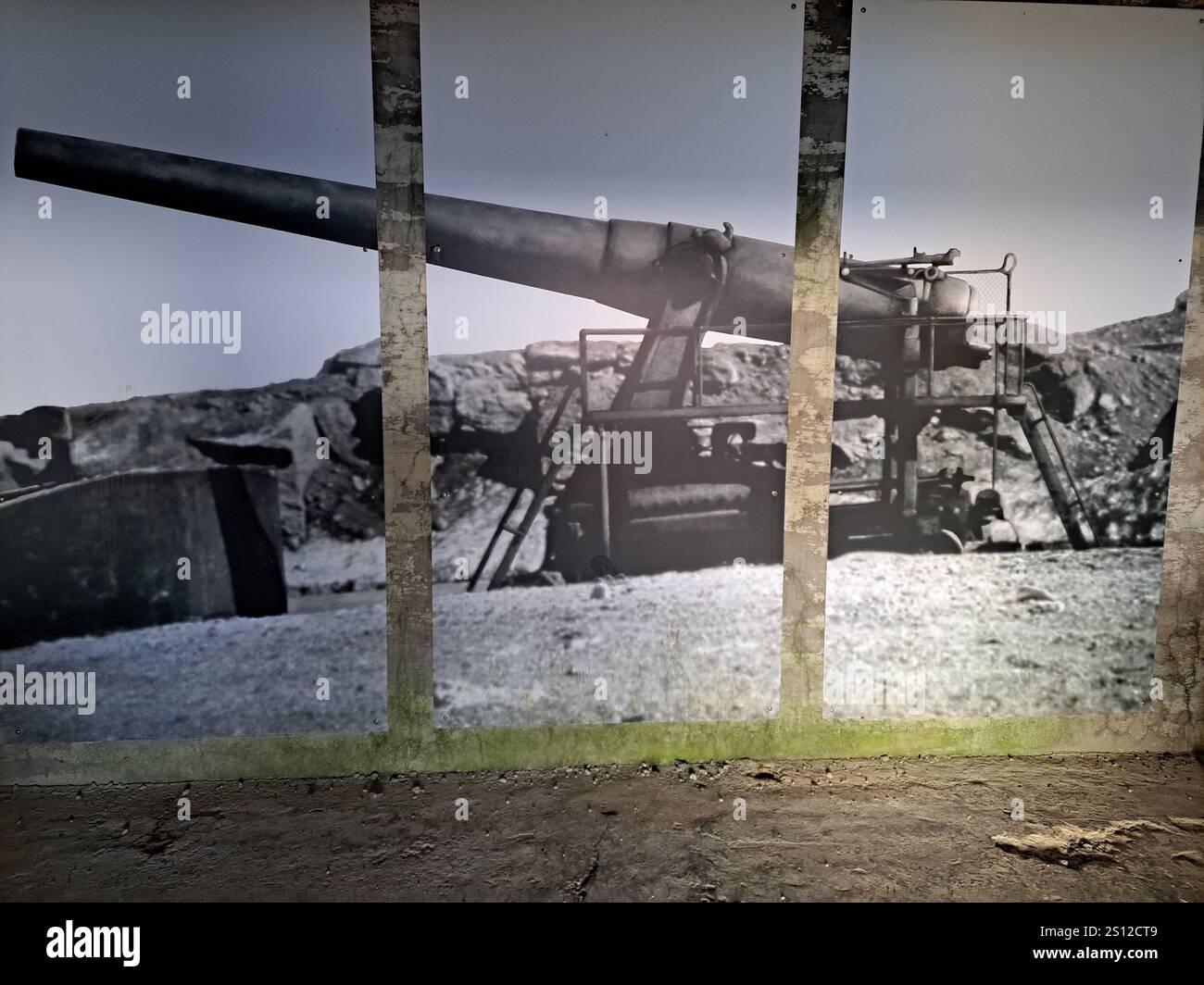 Photograph of a gun at WWII bunker at Cape Spear Lighthouse National ...