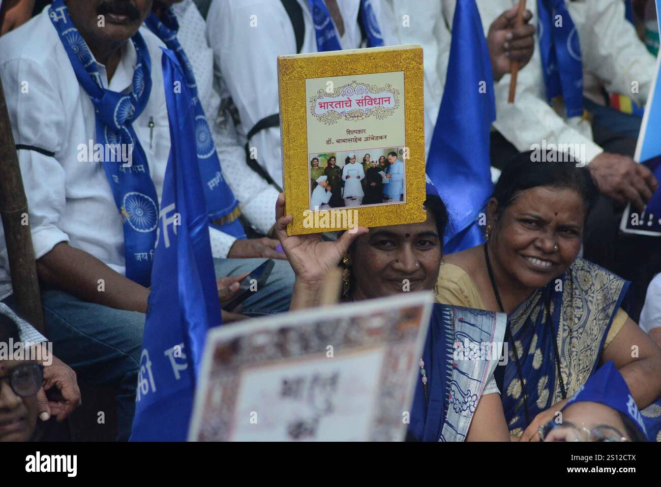 MUMBAI, INDIA - DECEMBER 30: In protest against the death of a Dalit ...