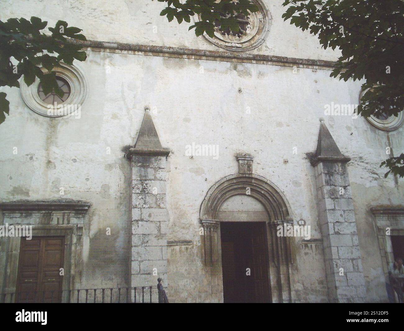 Facciata chiesa di Santa Maria della Valle Stock Photo - Alamy