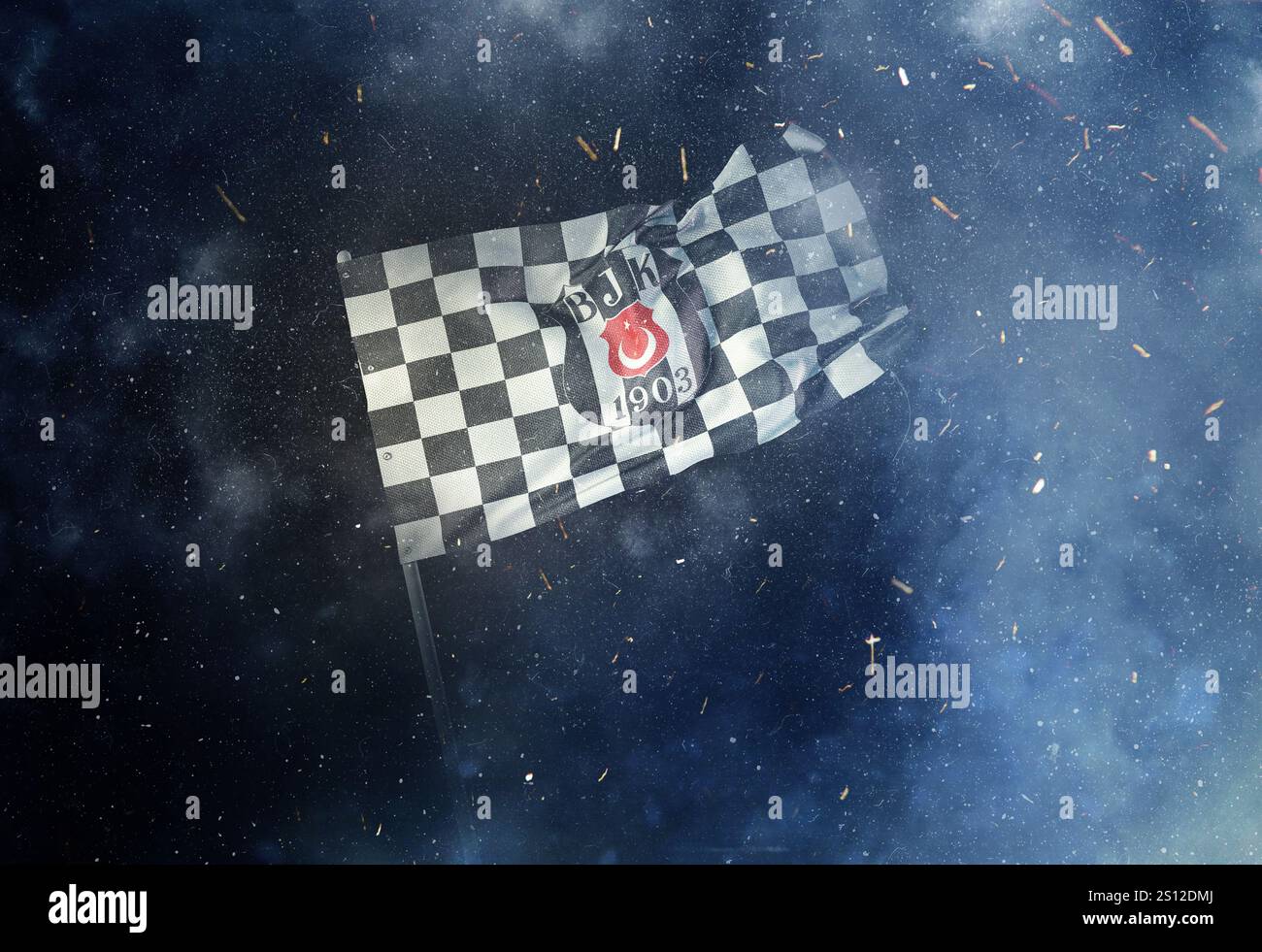 Besiktas JK, Besiktas Gymnastics Club - BJK Visual Design Stock Photo ...