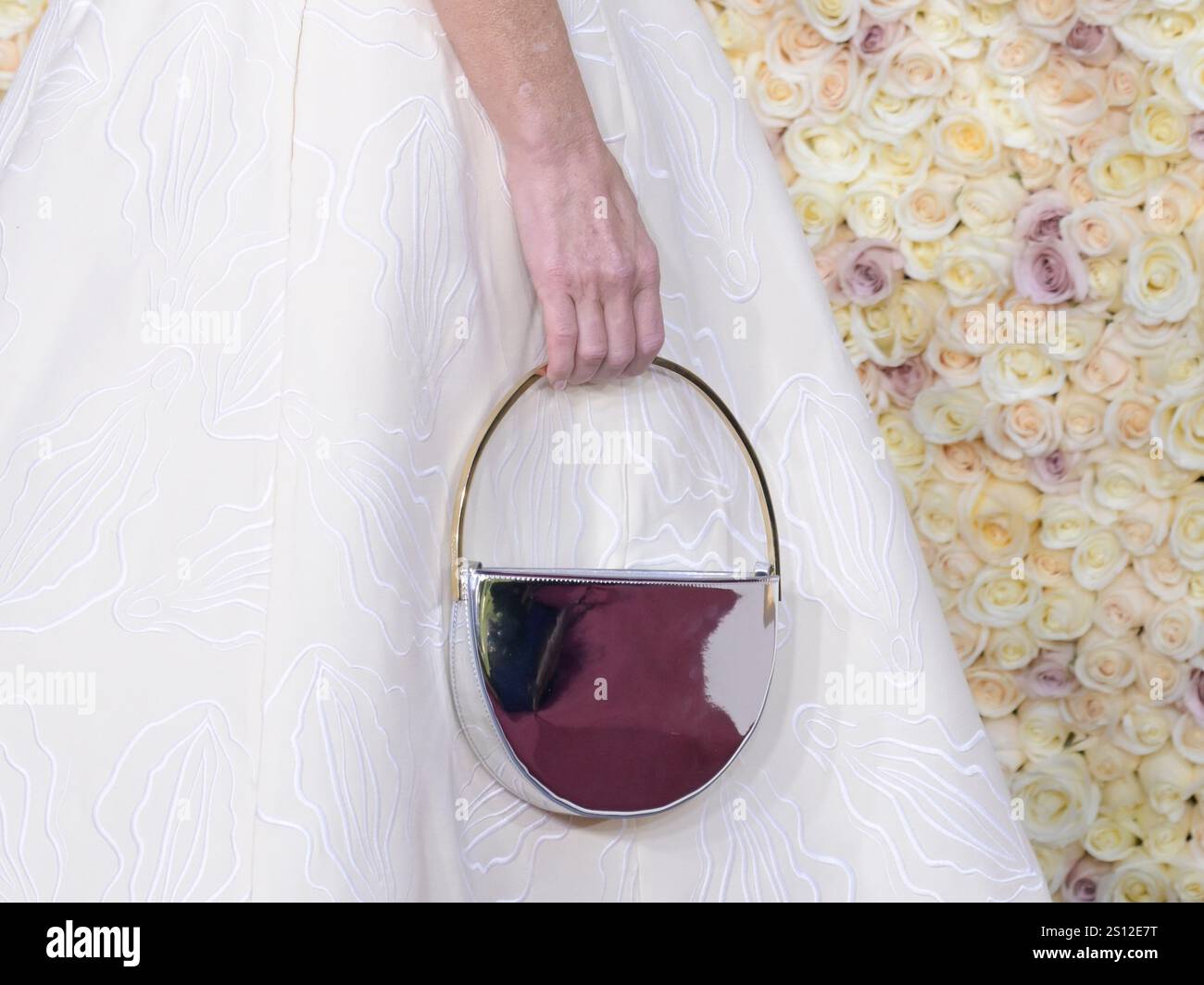 January 7, 2024, Beverly Hills, California, USA: Gillian Anderson (with ...