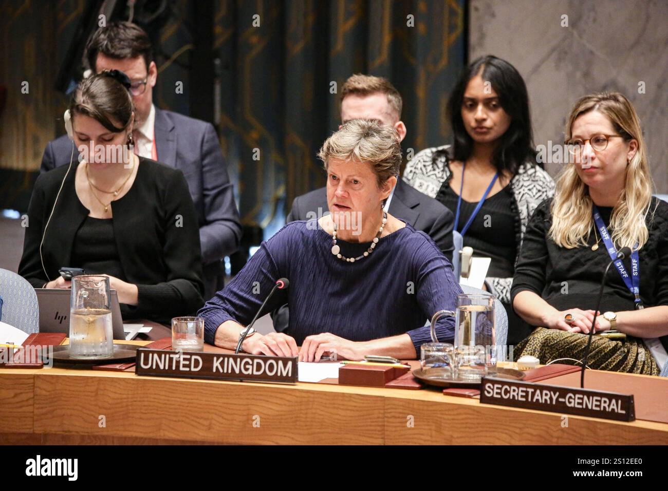New York, New York, USA. 30th Dec, 2024. Permanent Ambassador of the ...