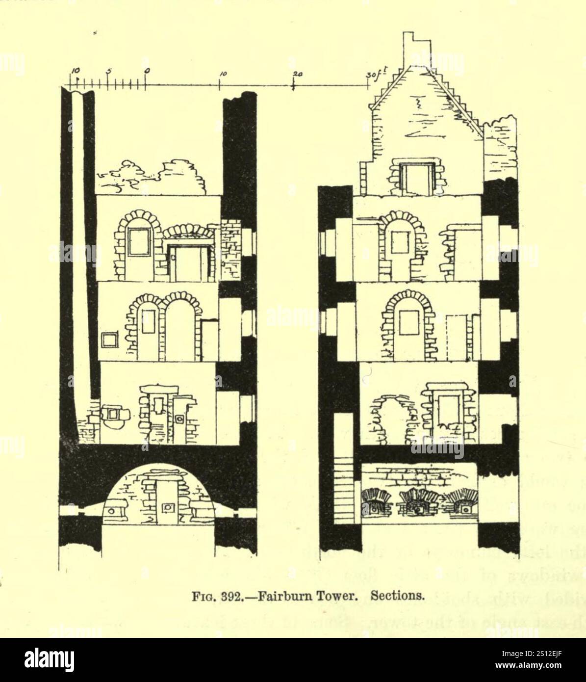 Fairburn Tower The castellated and domestic architecture of Scotland ...