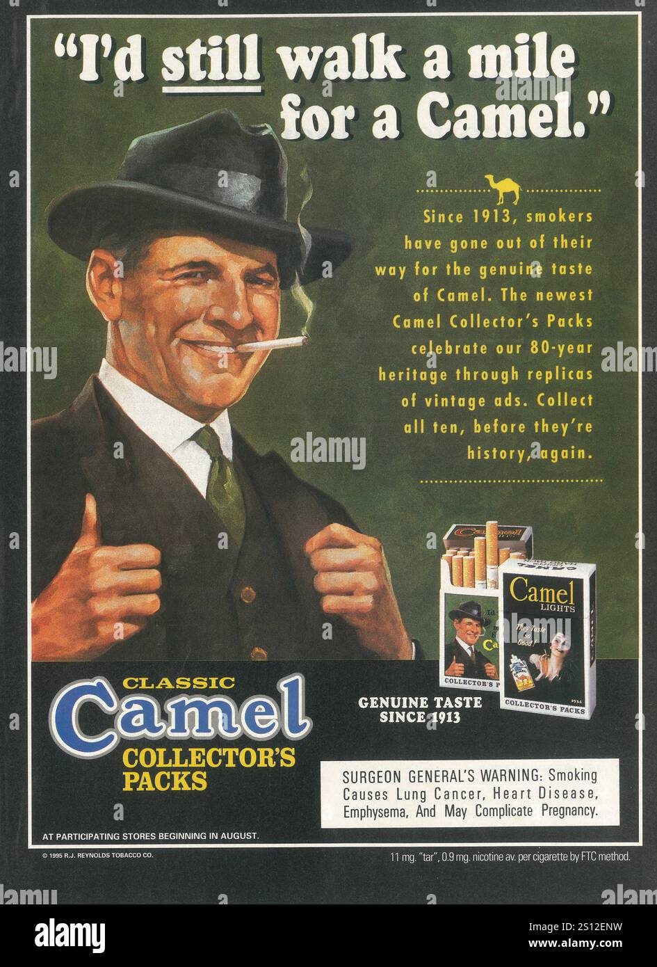 Camel cigarettes adverts hi-res stock photography and images - Alamy