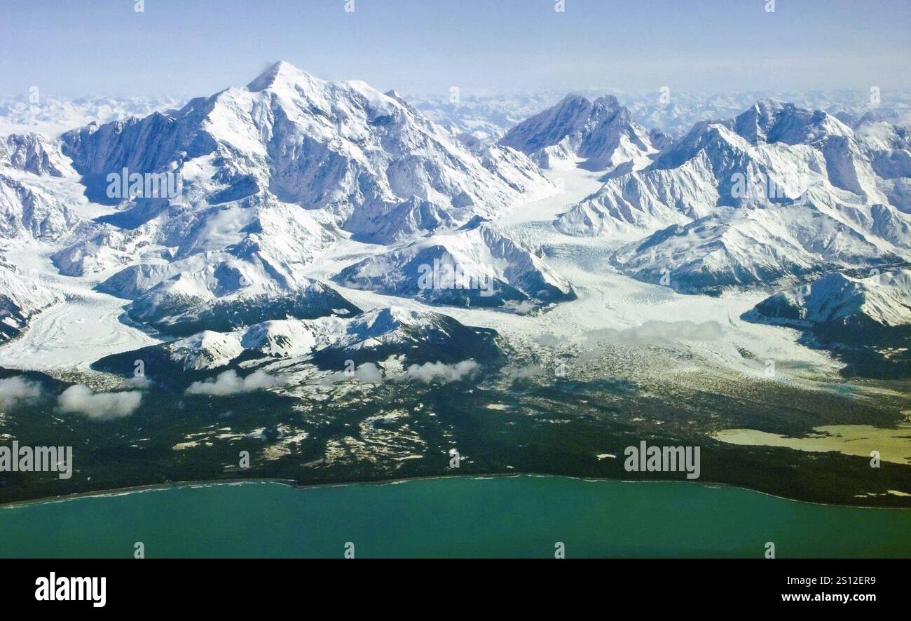 Fairweather Range aerial Stock Photo - Alamy