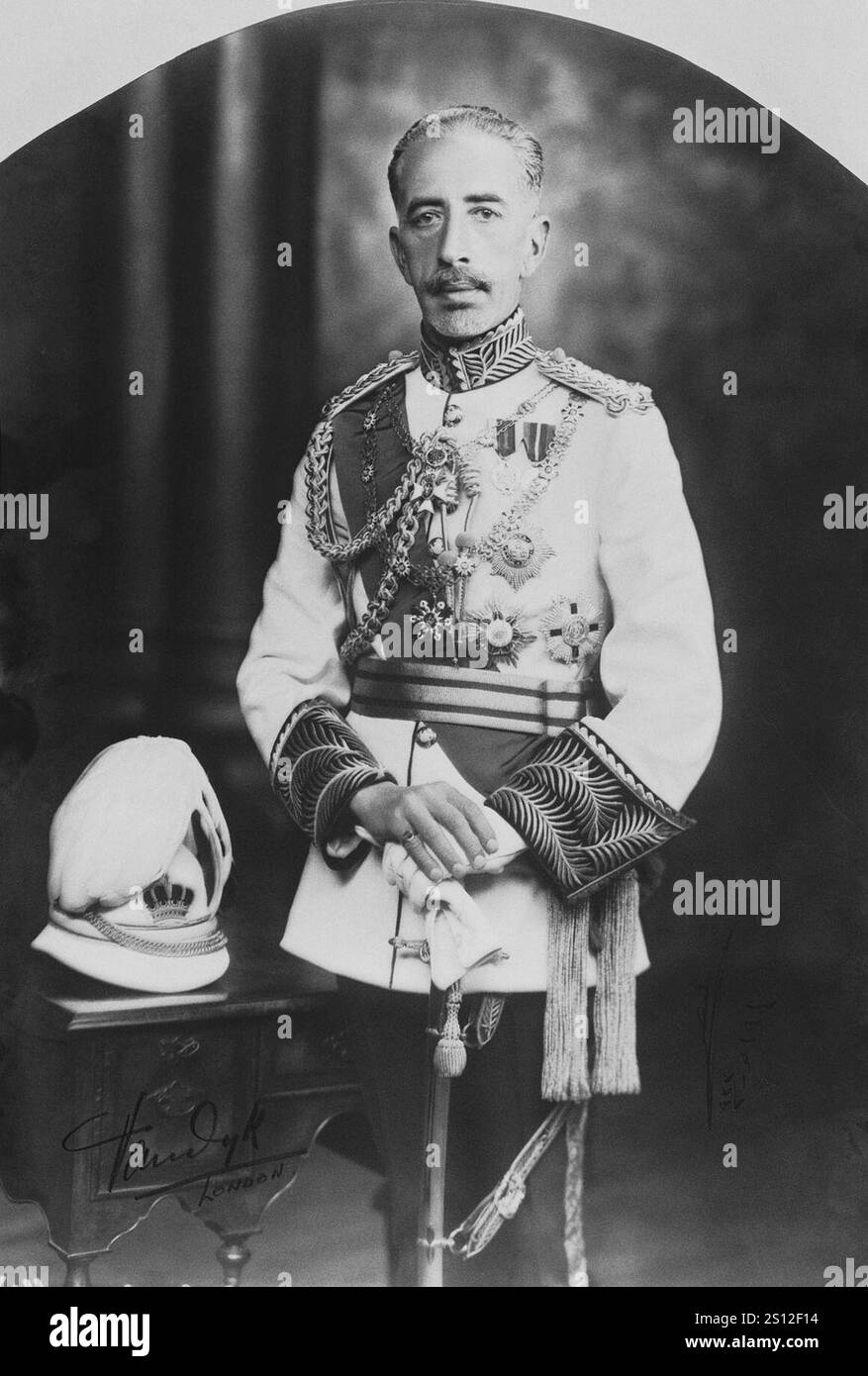 Faisal I, King of Syria and King of Iraq Stock Photo - Alamy
