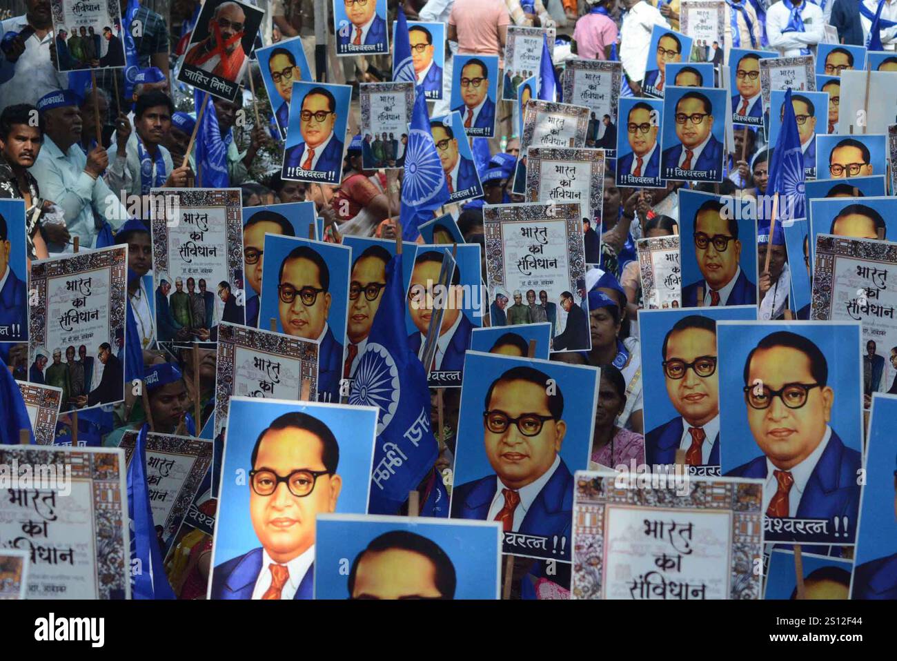 MUMBAI, INDIA - DECEMBER 30: In protest against the death of a Dalit ...