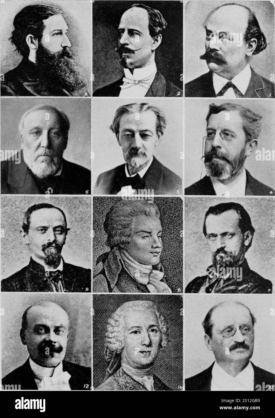 Famous Flautists III (pg 204, The Story of the Flute, 1914 Stock Photo ...