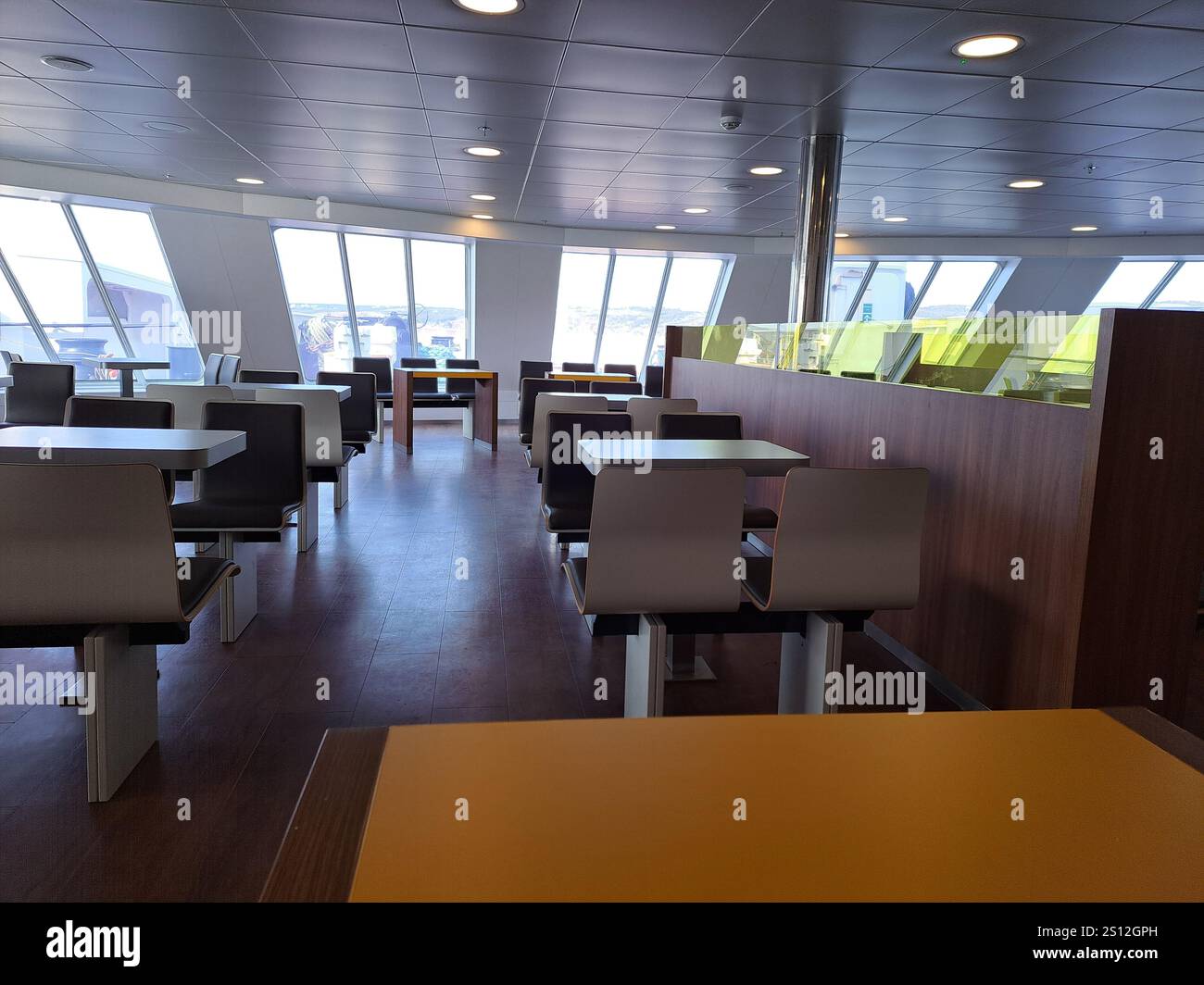 Inside the ferry to Bell Island, Newfoundland & Labrador, Canada Stock ...