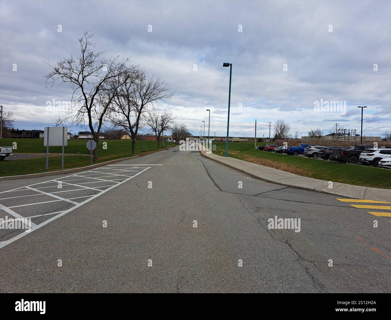 Driveway from CBSA training college on Chem. de la Grande-Ligne in ...