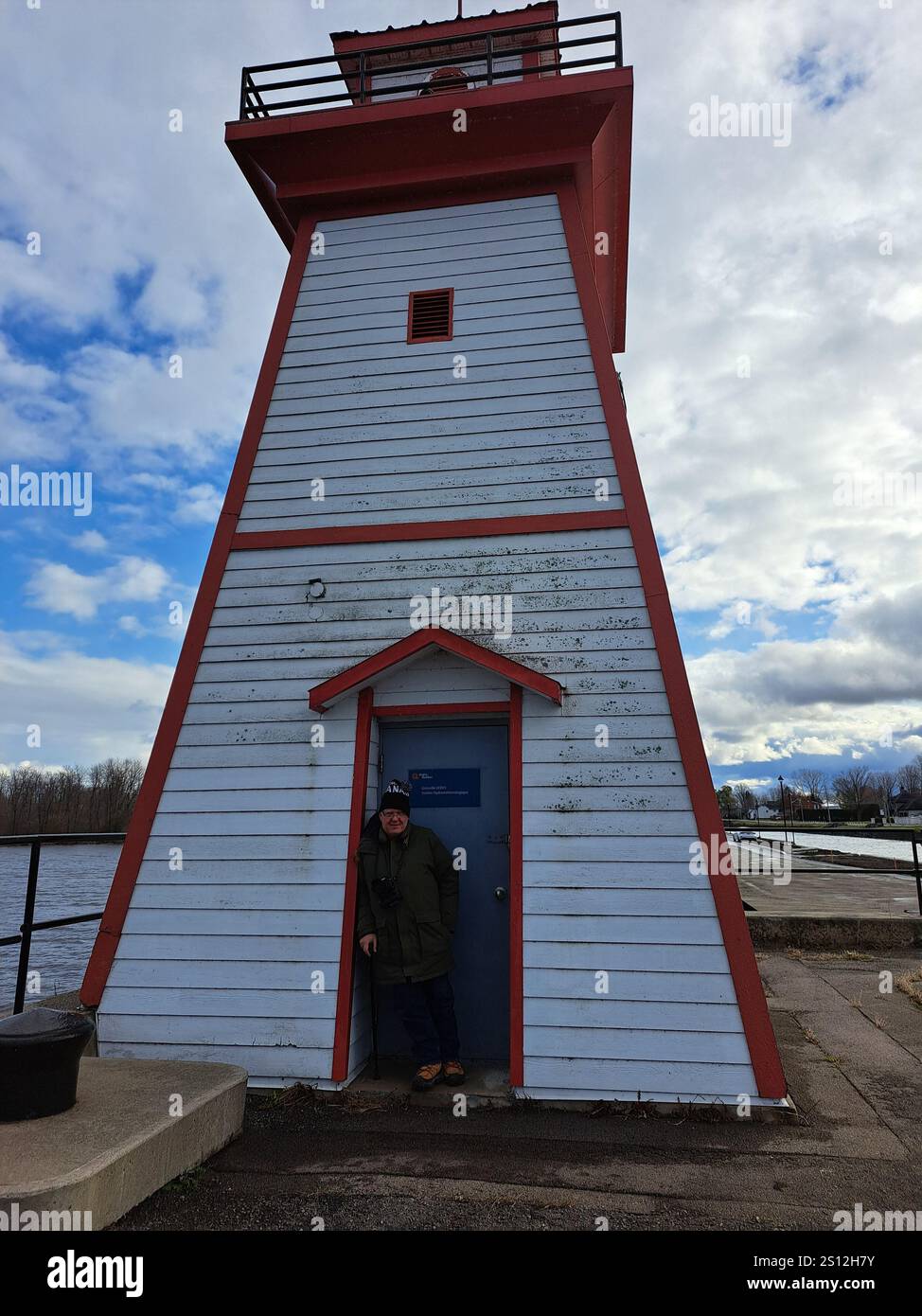 Grenville Lighthouse in Quebec, Canada Stock Photo - Alamy